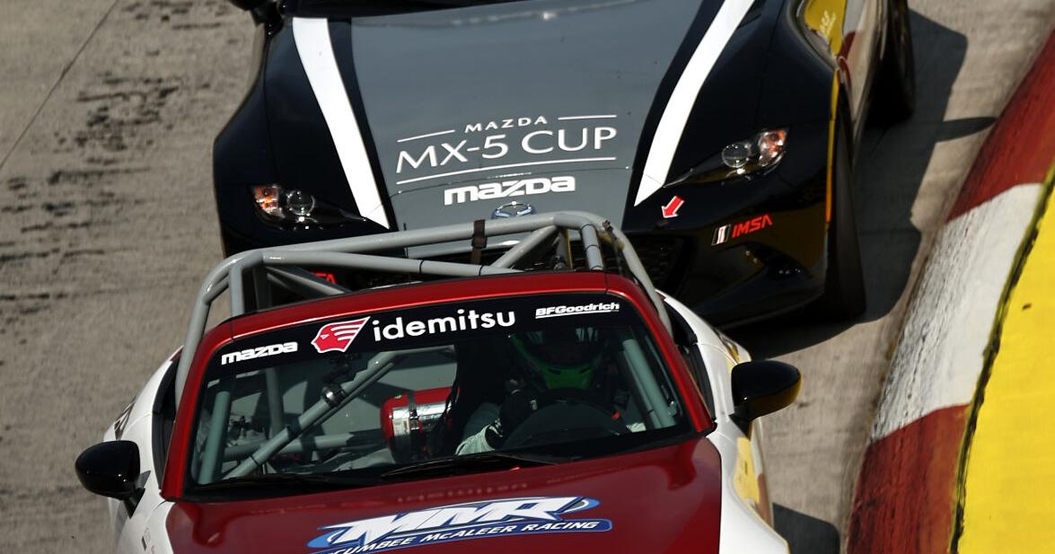 PHOTOS: Mazda MX-5 Cup cars test at Martinsville Speedway