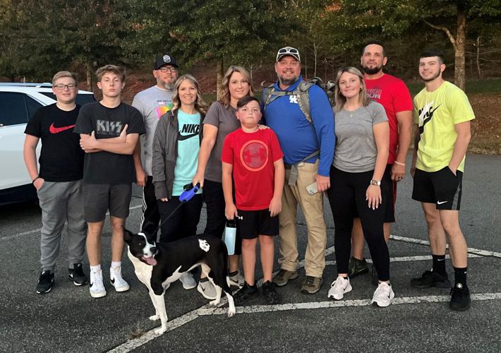 Veteran walks to raise money