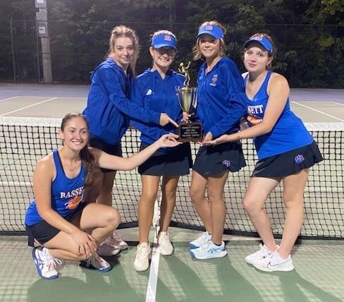 Bassett girls tennis team wins Piedmont District title