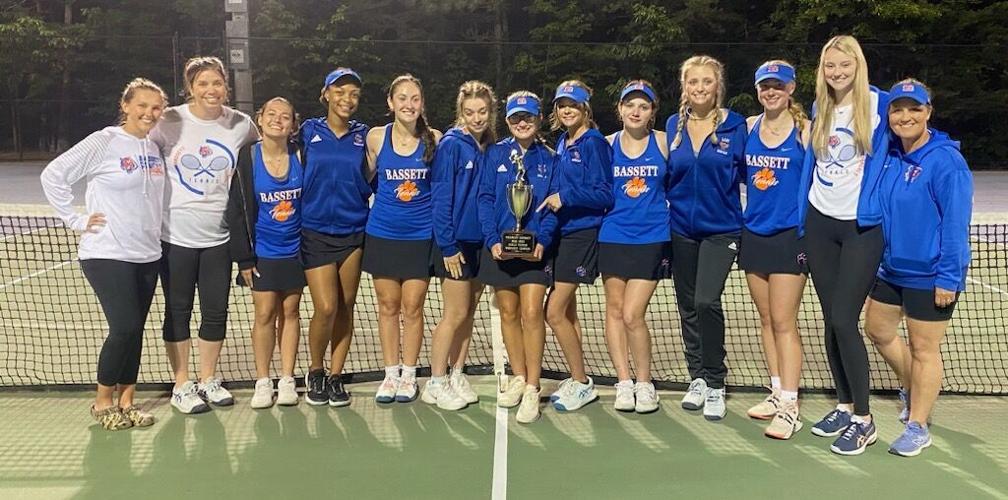 Bassett girls tennis team wins Piedmont District title