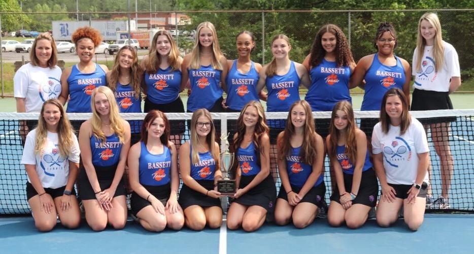 Bassett girls tennis team wins Piedmont District title