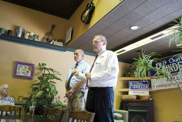 Griffith stumps for Del. Poindexter