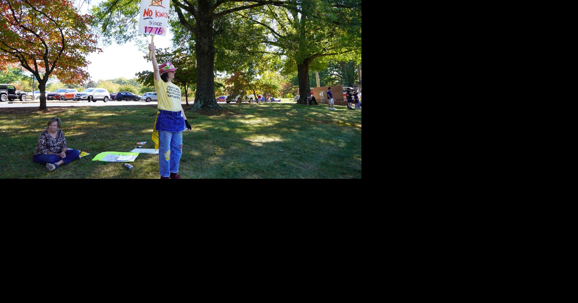 'No Kings' protesters rally in Martinsville