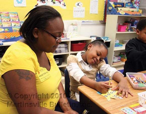 Parents shadow their children for a day in school