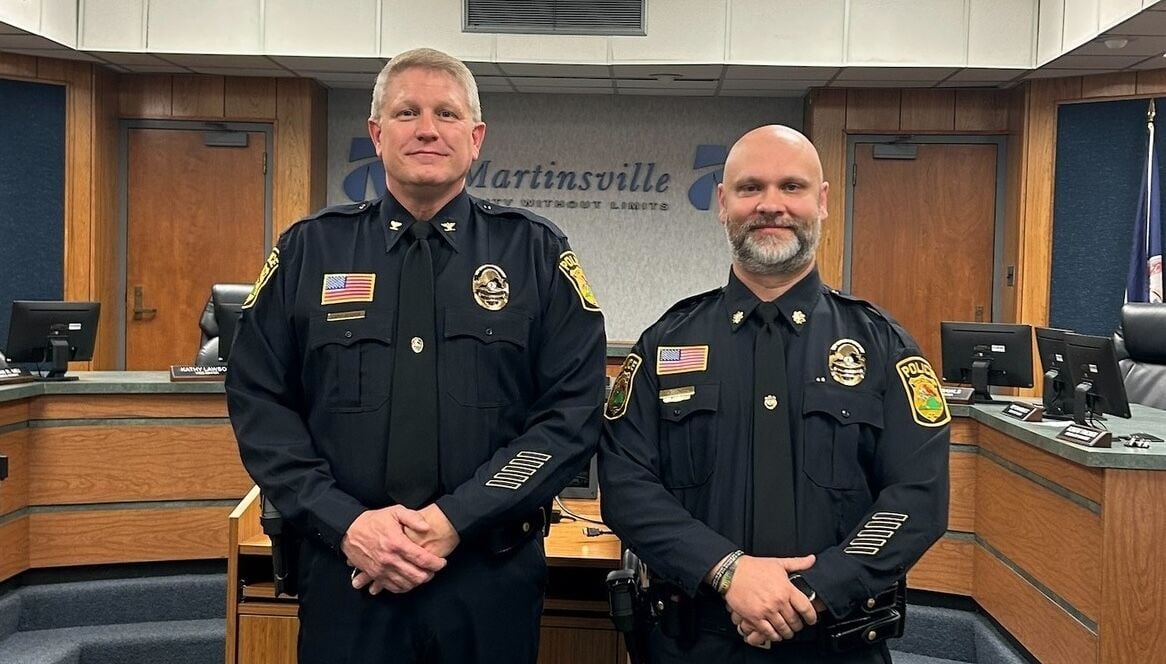 Rhoads sworn in as chief; Lovell promoted to deputy chief