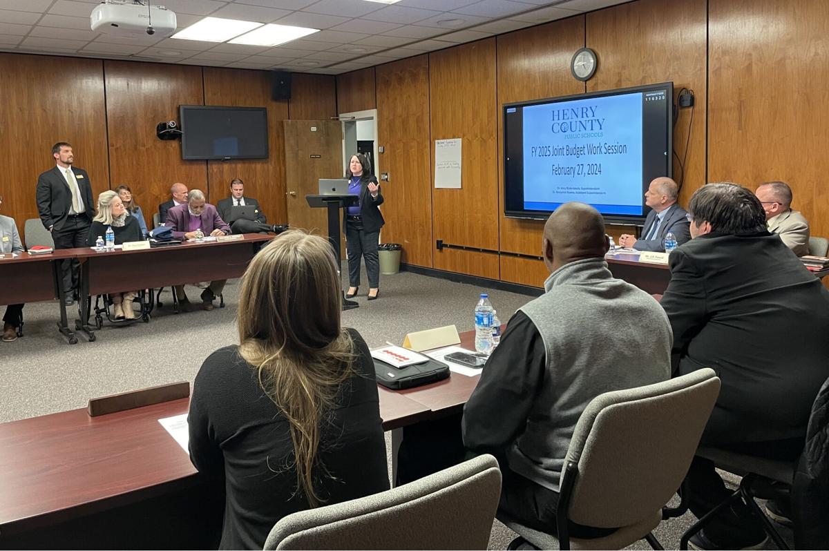 HCPS met for a joint budget meeting with HCBOS