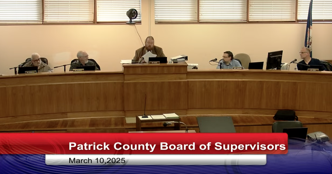 Patrick County Board wrestles with budget deficit