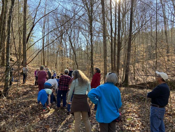 First Day Hike on the Red Bud Trail