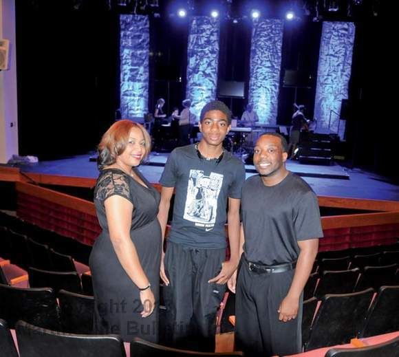 Family with local ties bonds on the stage