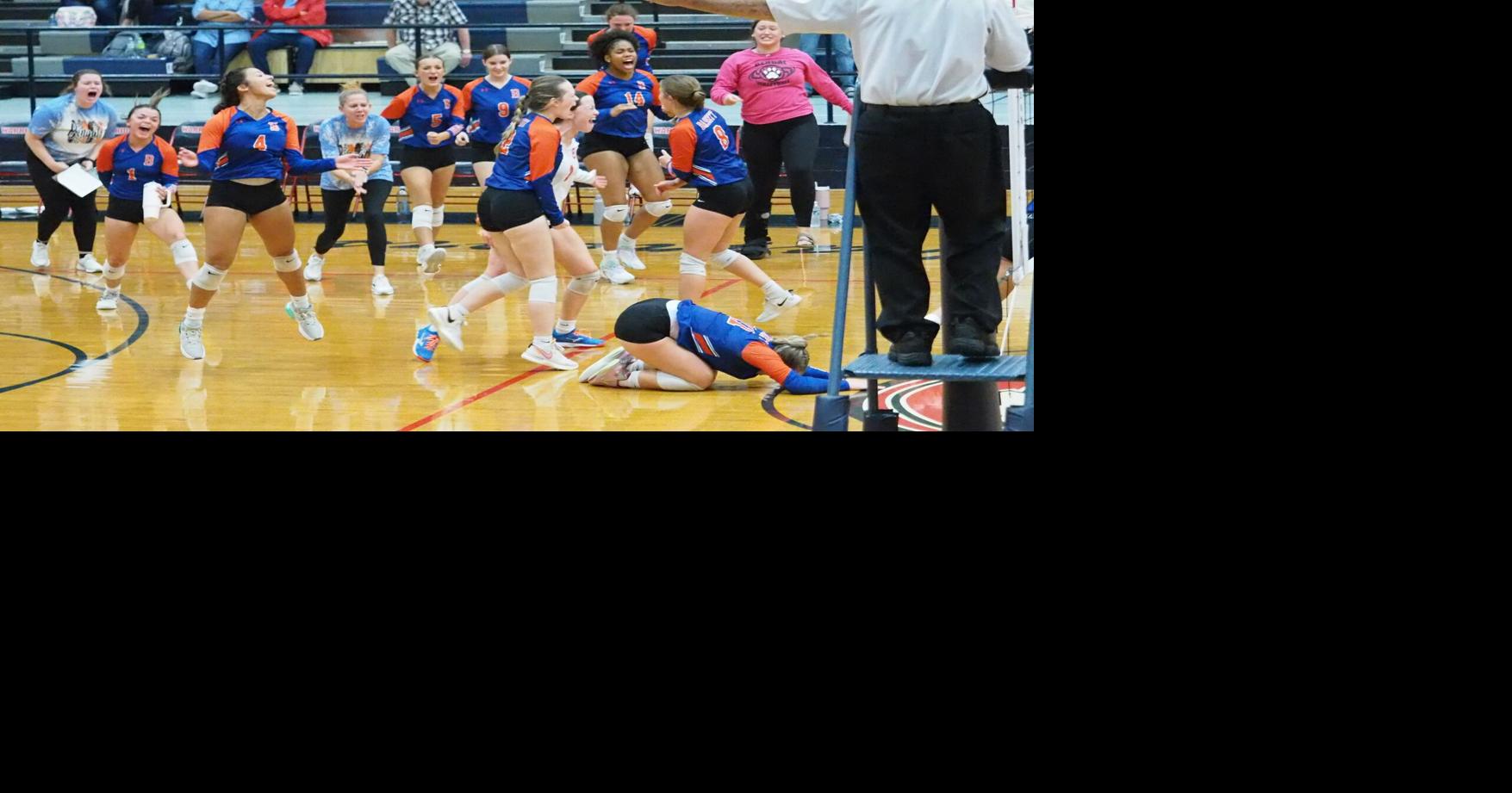 PHOTOS: Bassett, Magna Vista face off on the volleyball court