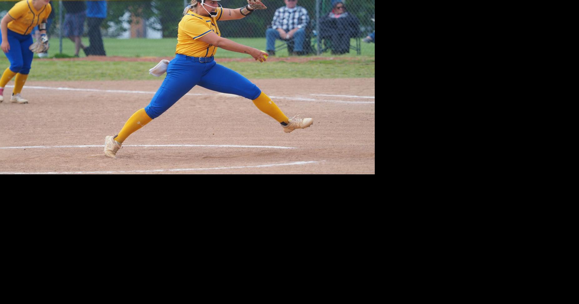 PHOTOS: P&HCC softball finishes regular season with wins over Surry