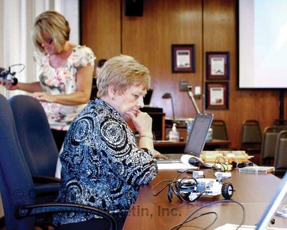 Educators hone their skills with Lego robots