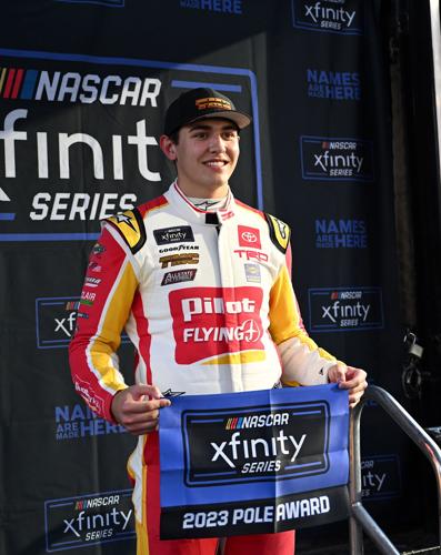 Sammy Smith pole NASCAR Xfinity Series Martinsville Speedway