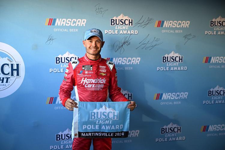 NASCAR Notebook: Kyle Larson wins pole for Sunday's Cook Out 400; Bubba ...