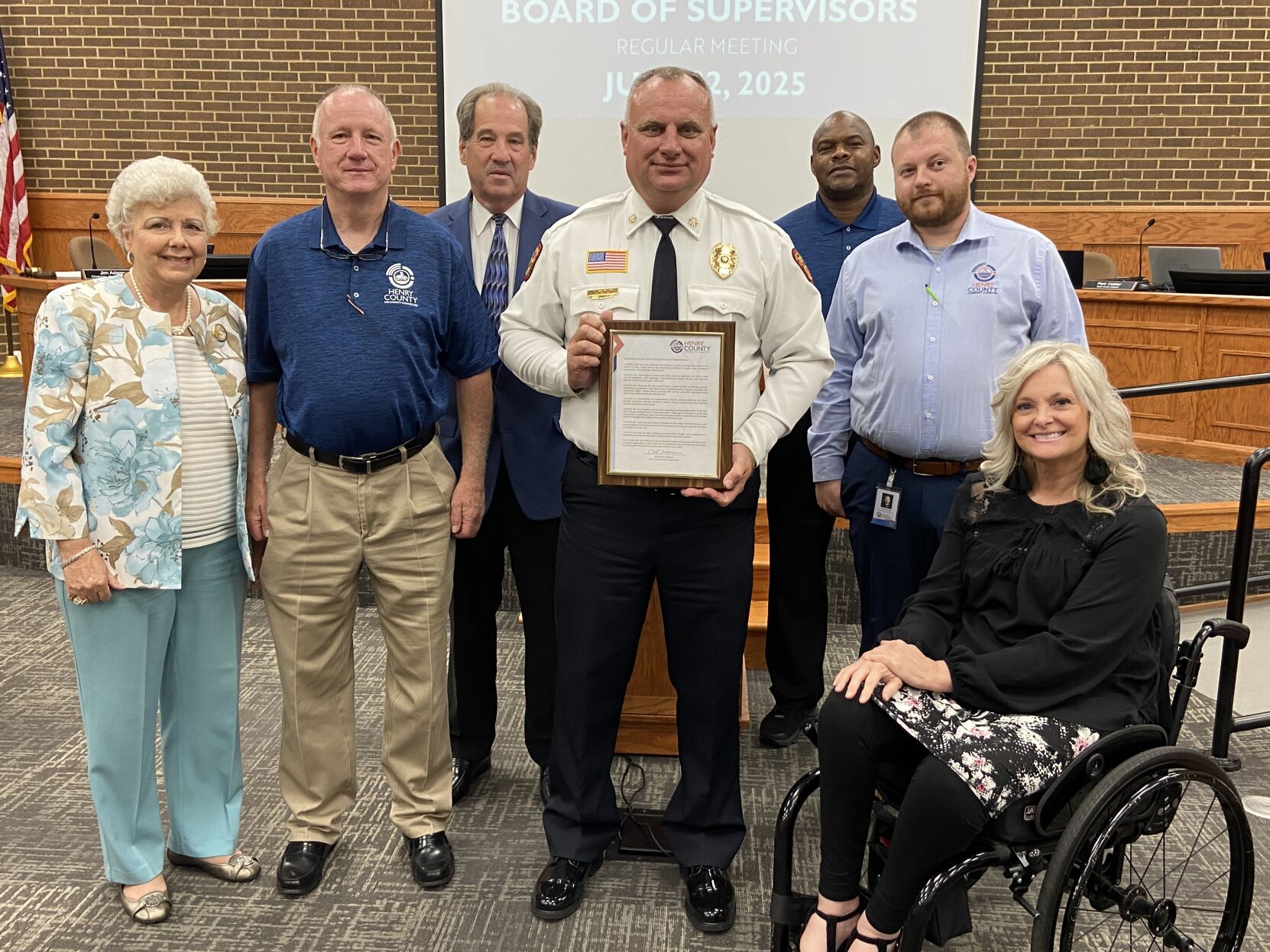 Public Safety Director Matt Tatum retires