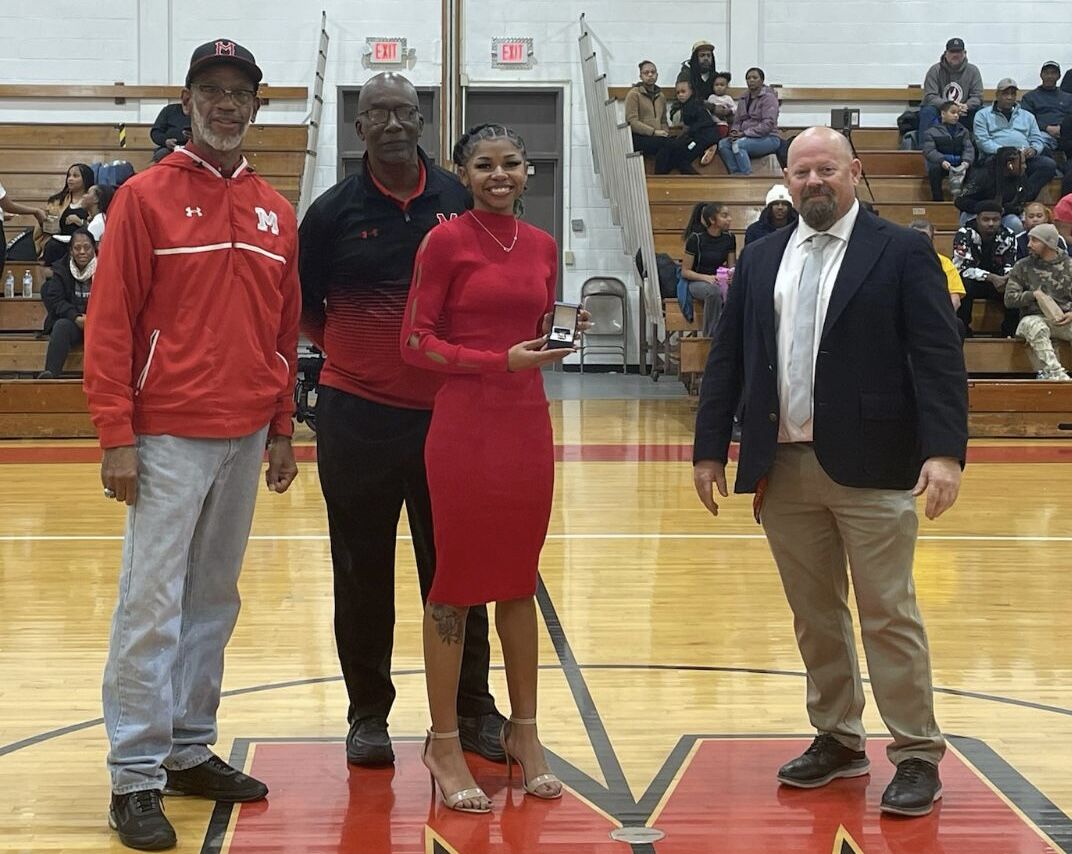 Martinsville's Rickyah Mitchell-Hairston receives state ring