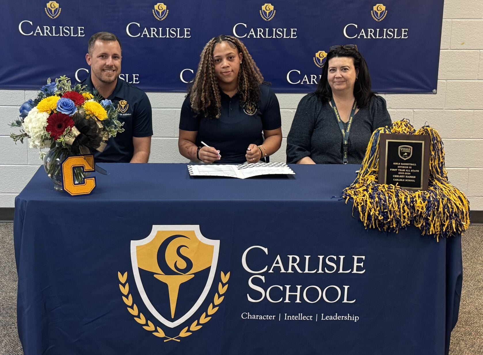 Carlisle's Chelsey Harris signs with Bluefield St. basketball