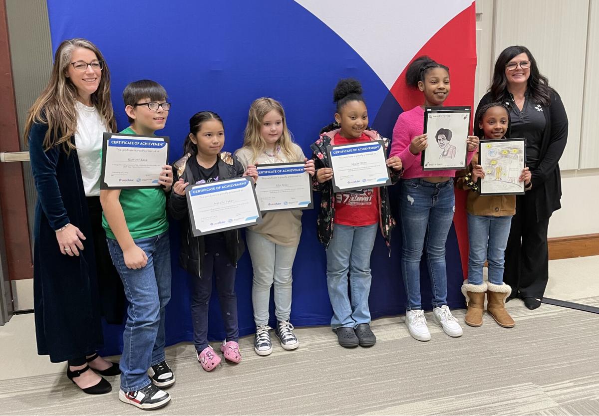 Alivia Preston won UScelluar's Black History Art Contest