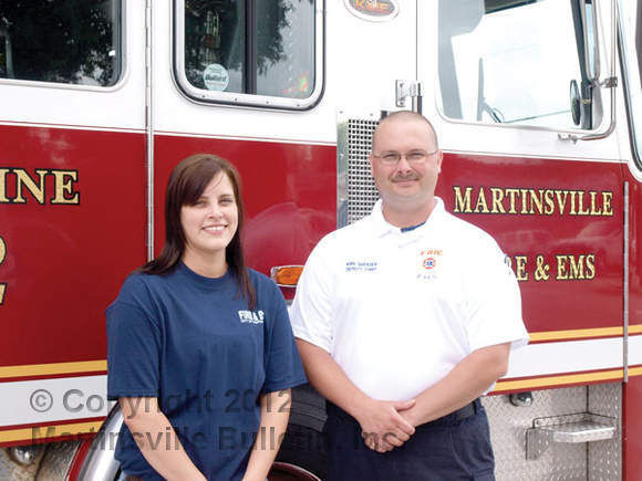 Pendleton is city's first paid female firefighter
