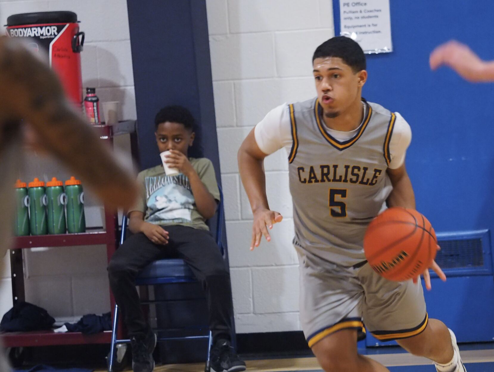 Carlisle boys basketball defeats Lynchburg Home School