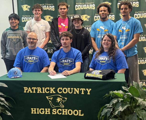 Patrick County's Christian Hylton commits to P&HCC baseball