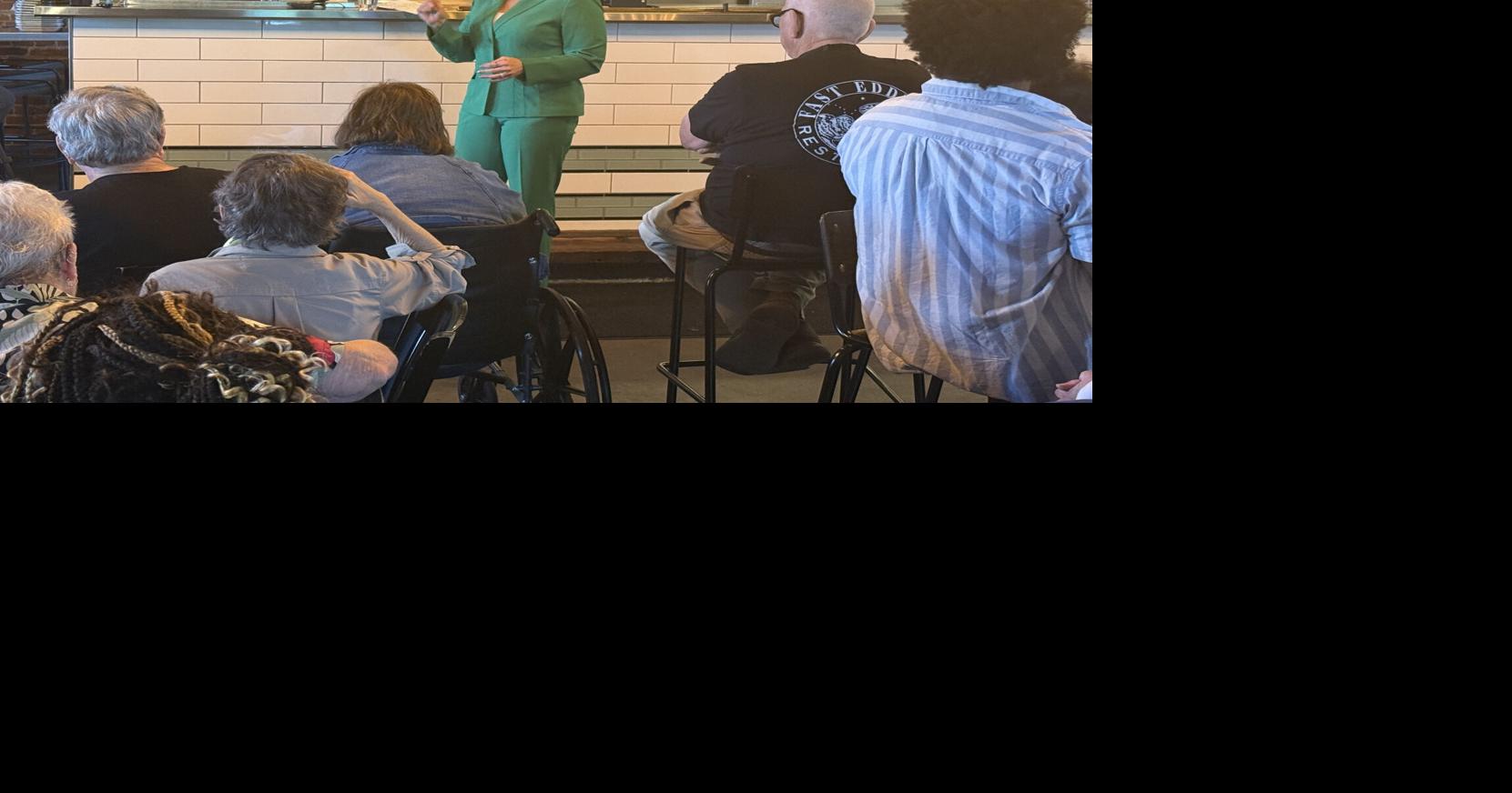 Coleman candidacy kickoff highlights job creation, equity | News ...