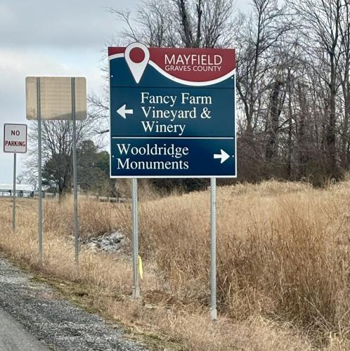 Mayfield debuts new signs to attract tourists | News | mayfield ...