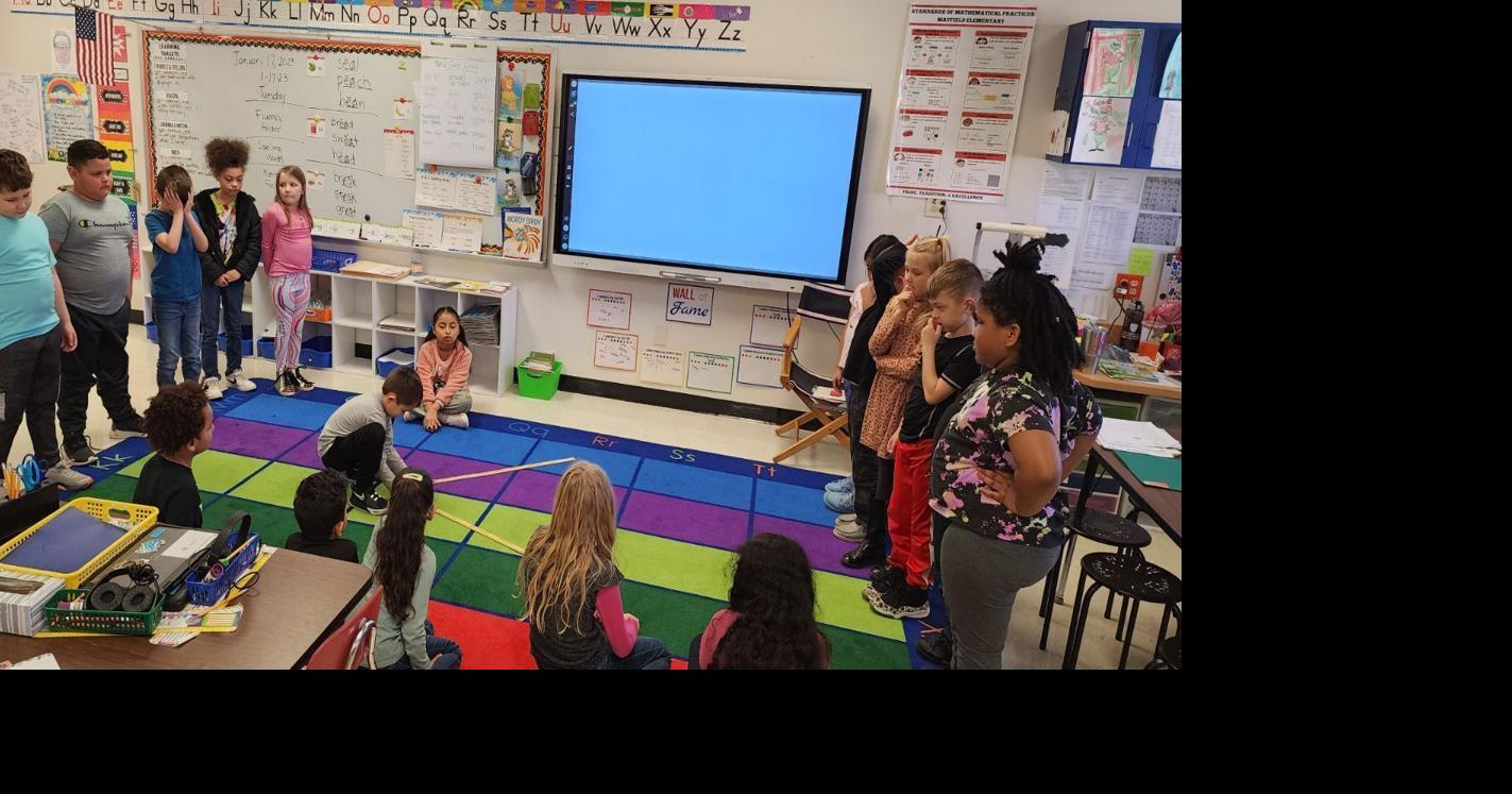 Mayfield Elementary first-grade class learns about measurements | News ...