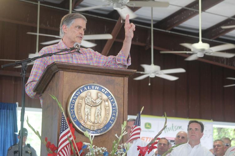 With Dems away, Republicans play at their expense on Fancy Farm stage ...