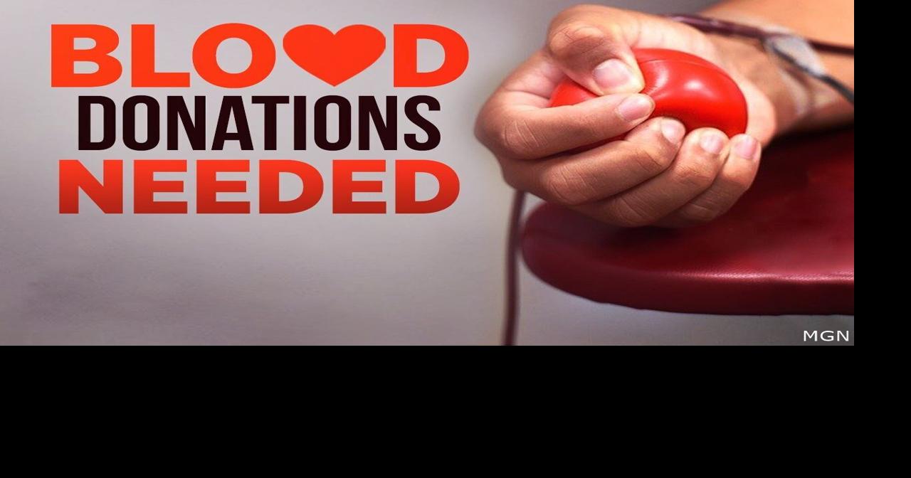 Red Cross holds blood drives across the Local 6 region amid urgent need ...