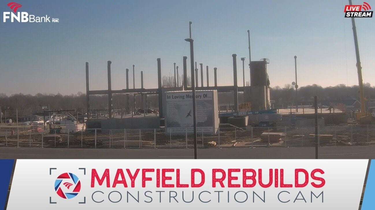 Construction cam shows rebuilding in downtown Mayfield | News ...