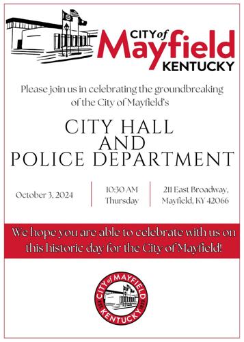 City of Mayfield announces City Hall and Police Department ...
