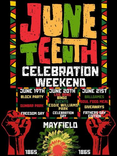 Mayfield to hold Juneteenth festivities | News | mayfield-messenger.com