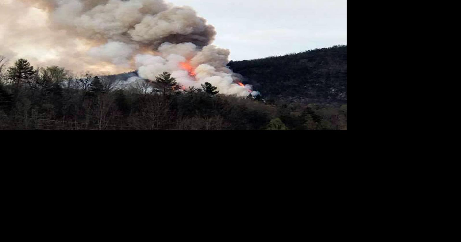 Dobson Knob Fire: 1,405 acres, 15 percent contained