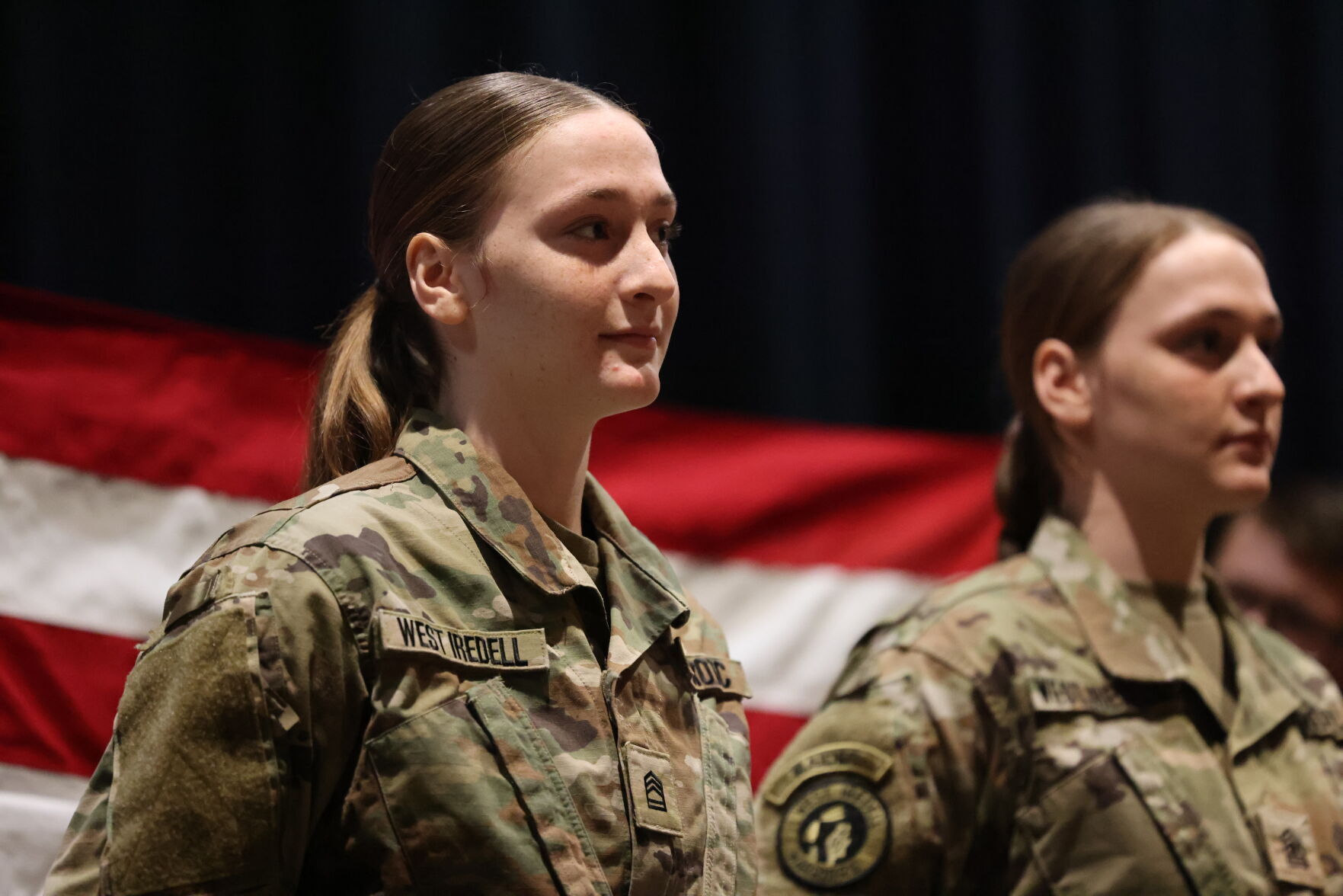 See photos of West Iredell High School JROTC cadets joining U.S. Army