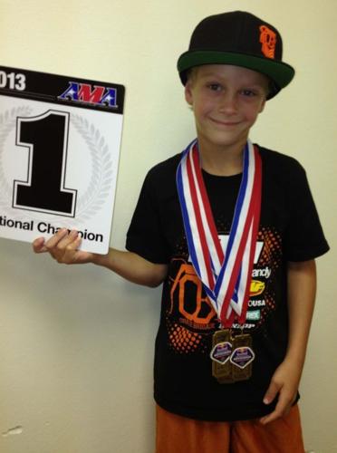 Daxton Bennick wins national motocross championship