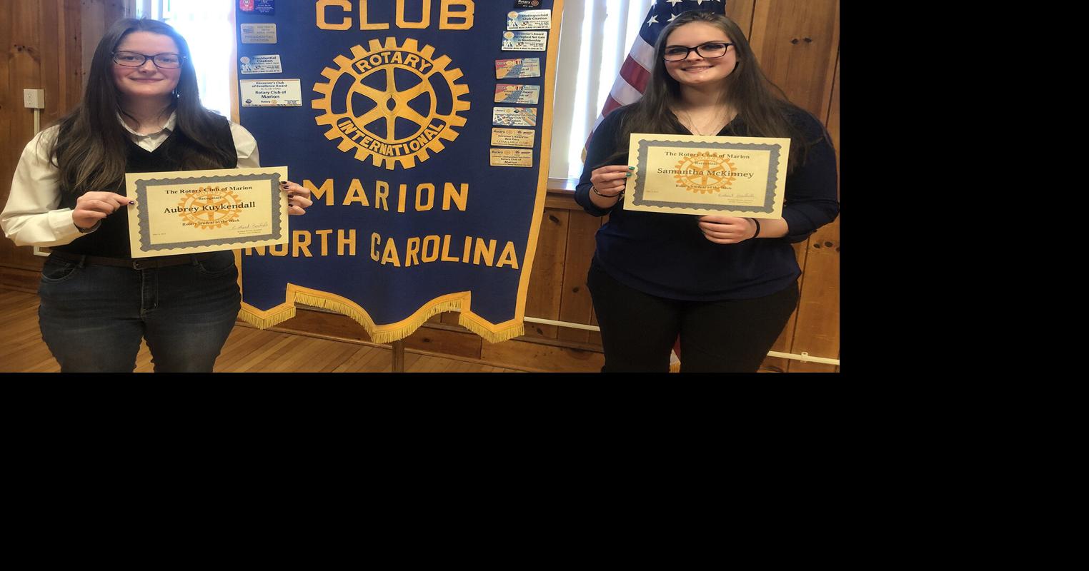Rotary of Marion honors Students of the Week