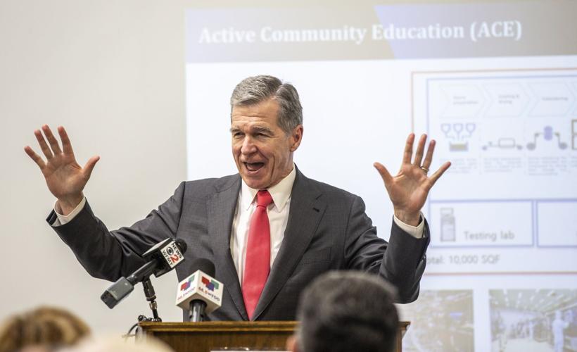 North Carolina Gov. Cooper finds himself in the spotlight