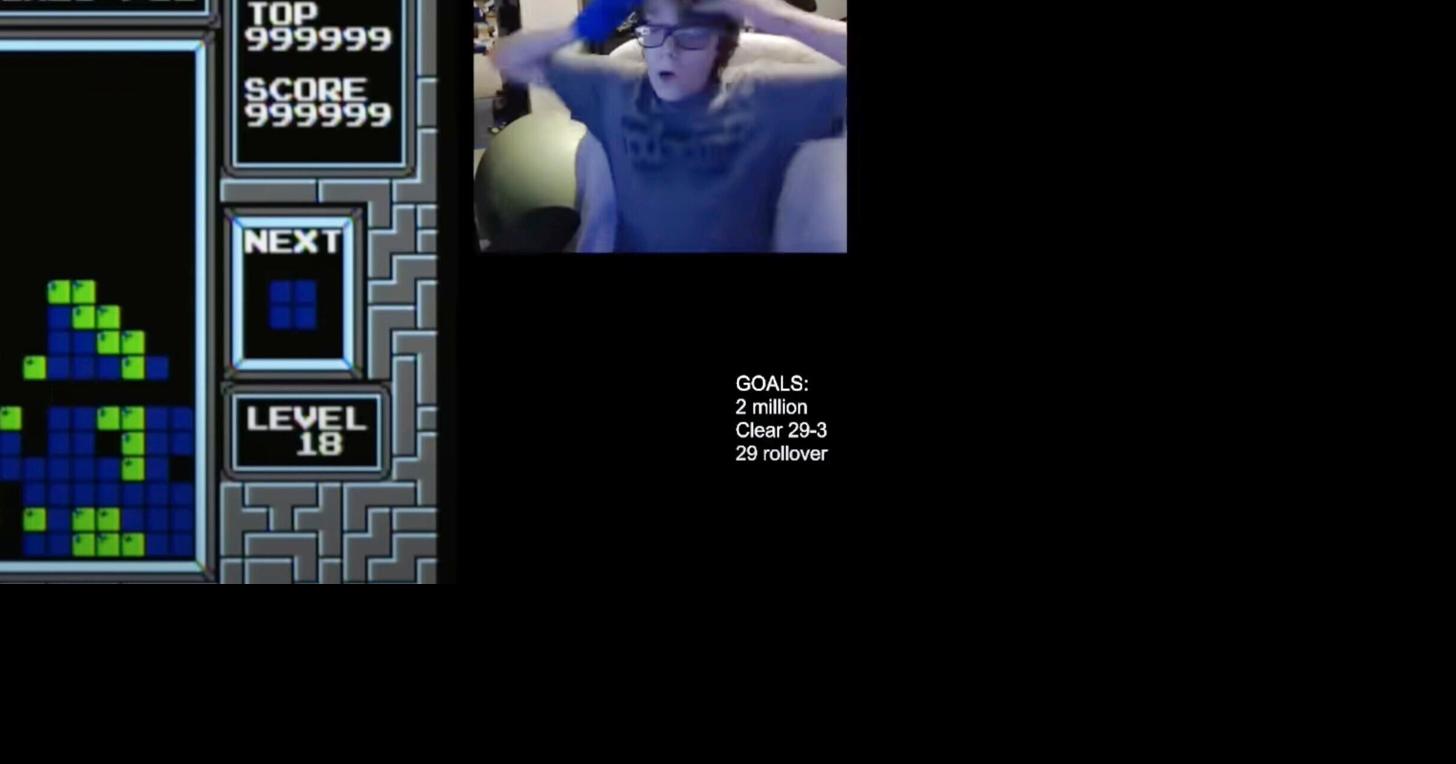 13-year-old gamer becomes the first to beat Tetris