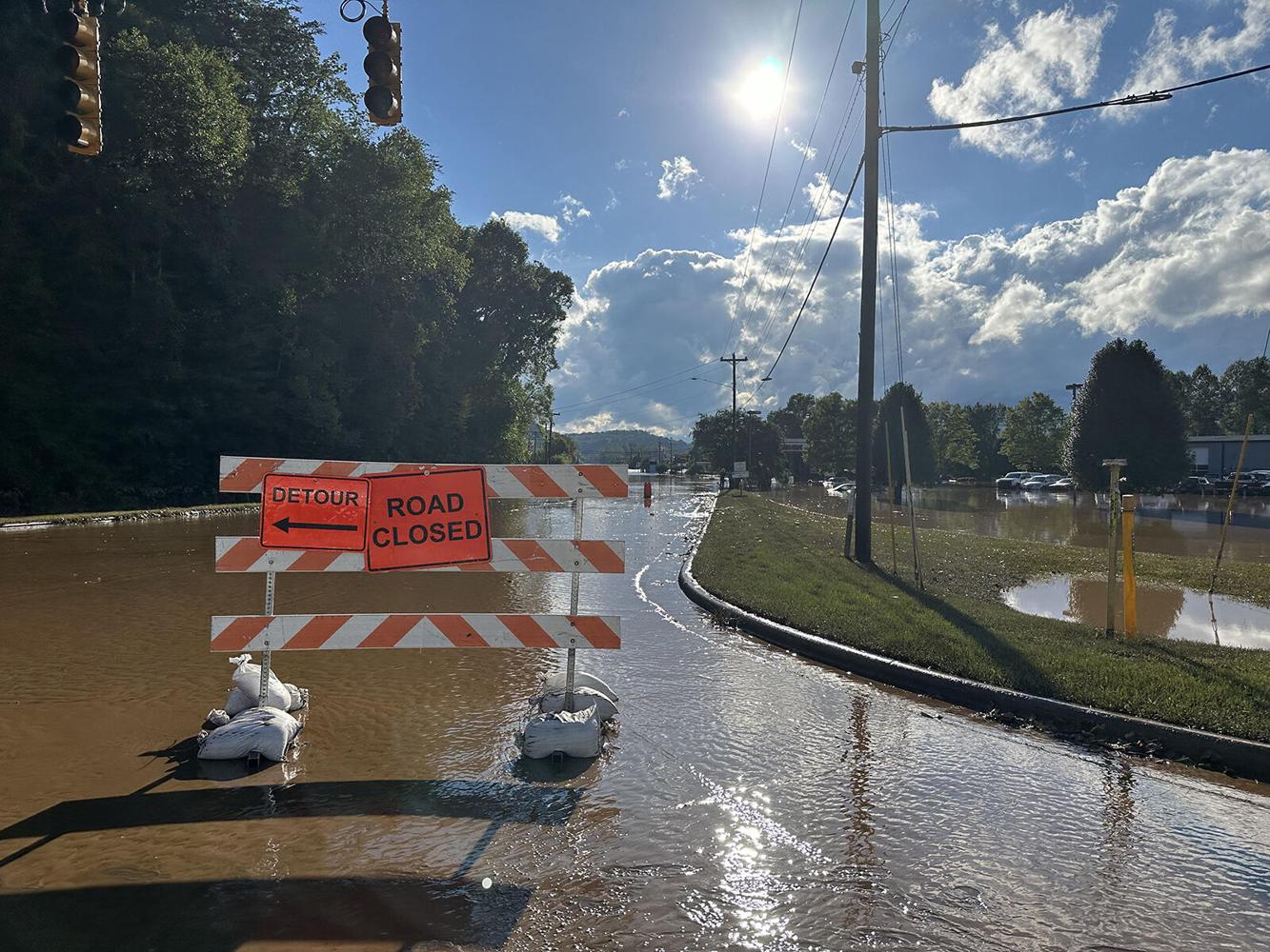Tropical Storm Helene devastates McDowell County with flood waters ...