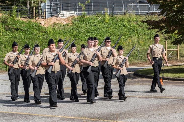McDowell High NJROTC cadets earn trophies at drill meet