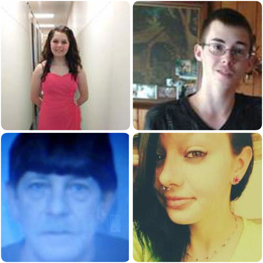 Four people reported missing in two days