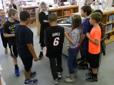 Old Fort Elementary wax museum raises money for charity