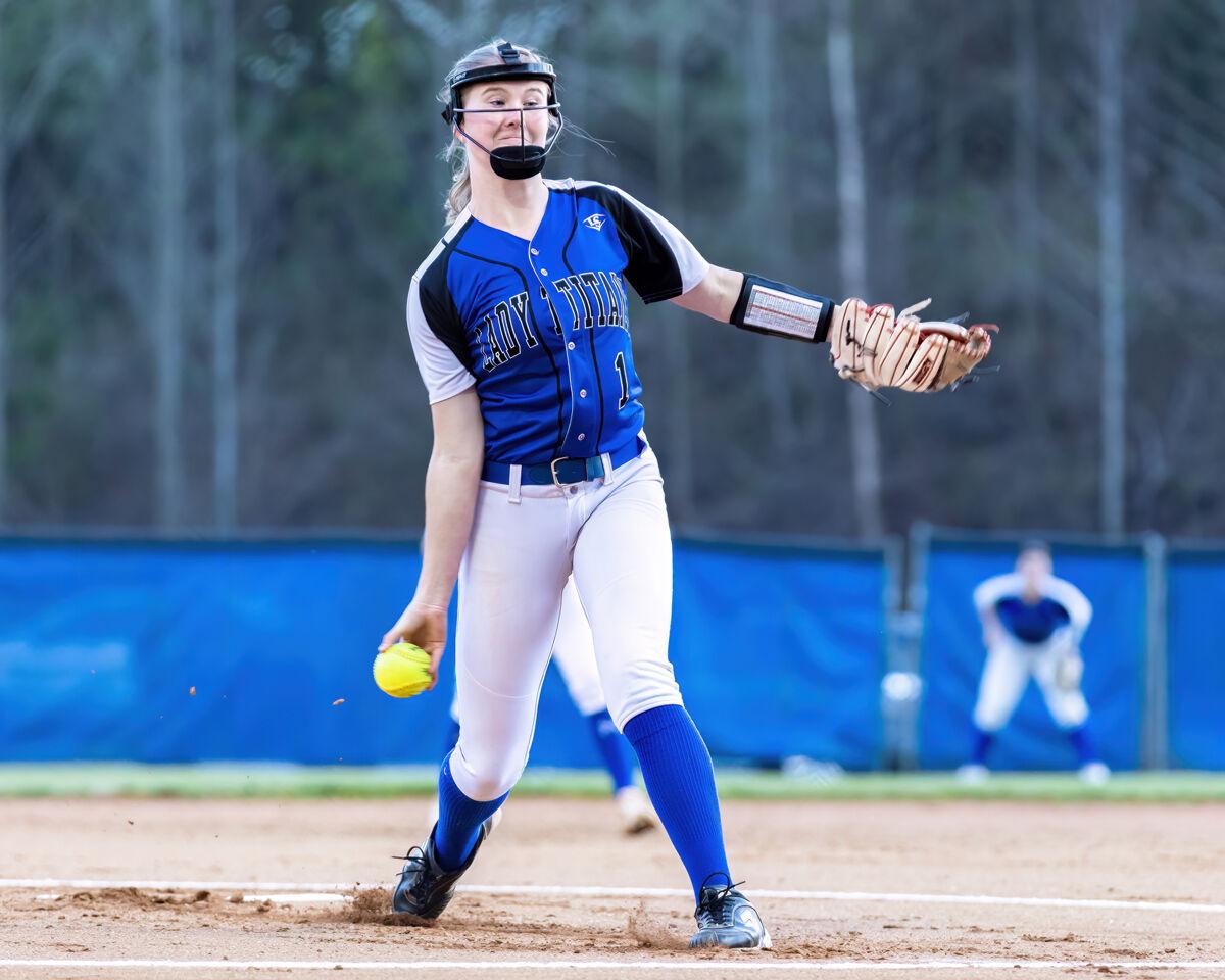 Lady Titan softball routs Erwin. VIDEO: Coach Catriona Young discusses ...