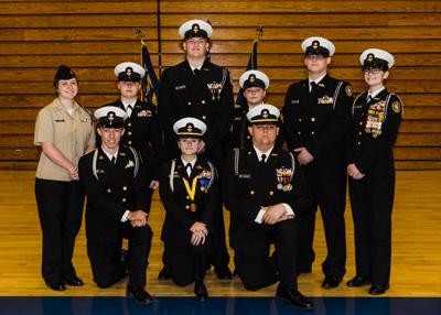 NJROTC elects new officers, honors cadets