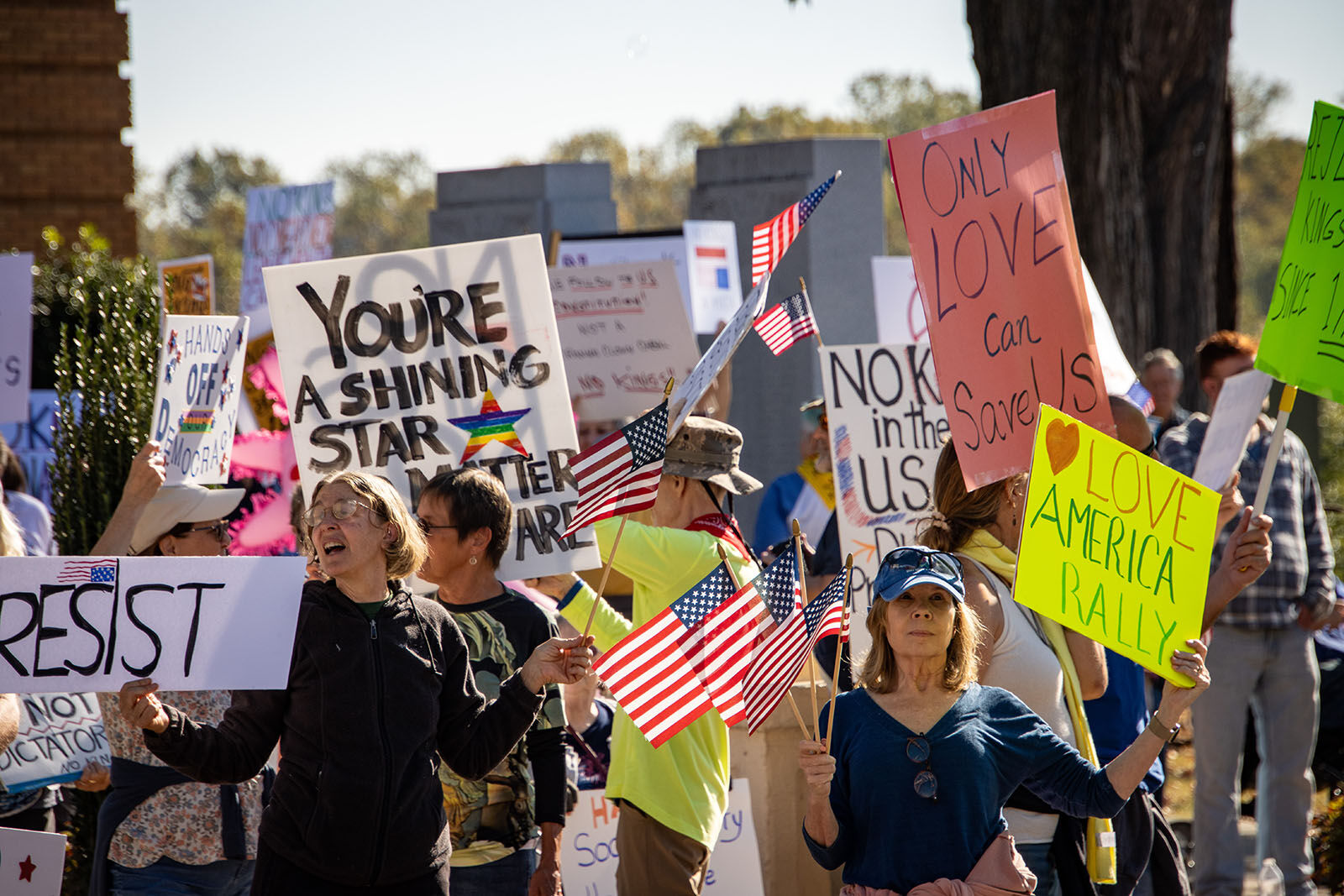 More than 325 attend 'No Kings' rally in McDowell County NC