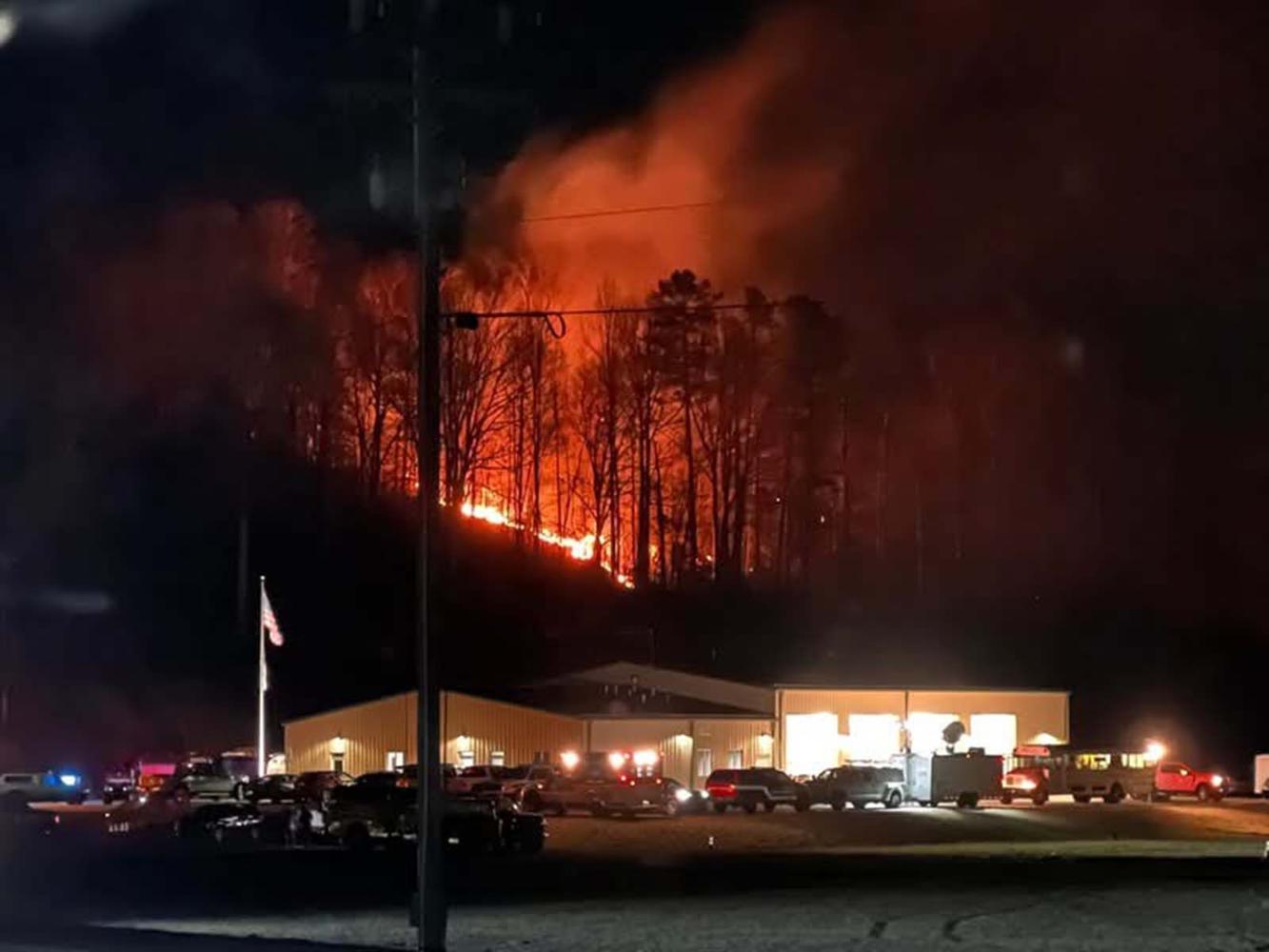 Old Fort, Marion McDowell County NC wildfire - live updates