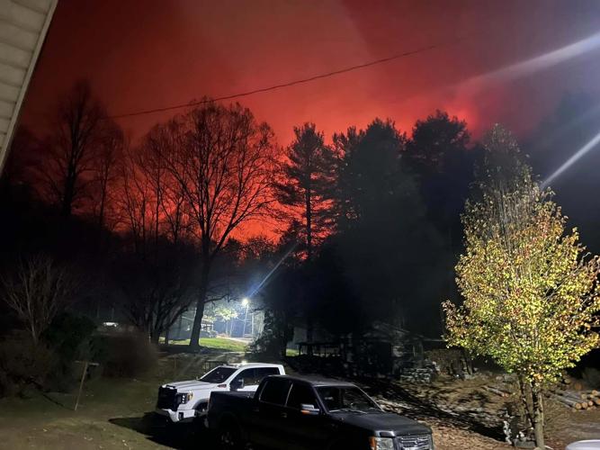 Update: Crews continue to fight two fires in McDowell County