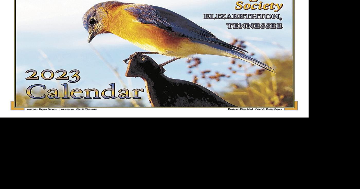 For the Birds: Bluebird makes debut on calendar’s front cover