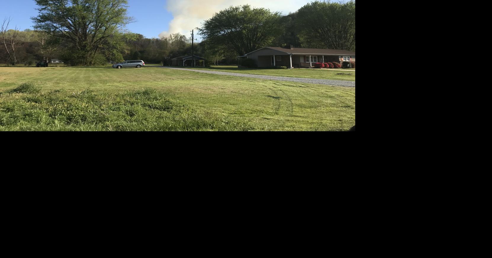 Two separate fires burn in McDowell on Friday